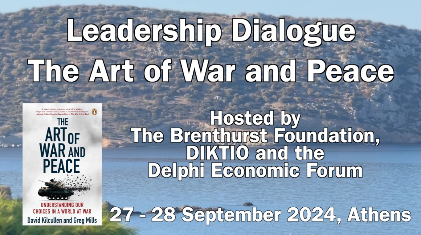 Leadership Dialogue - War and Peace | The Brenthurst Foundation